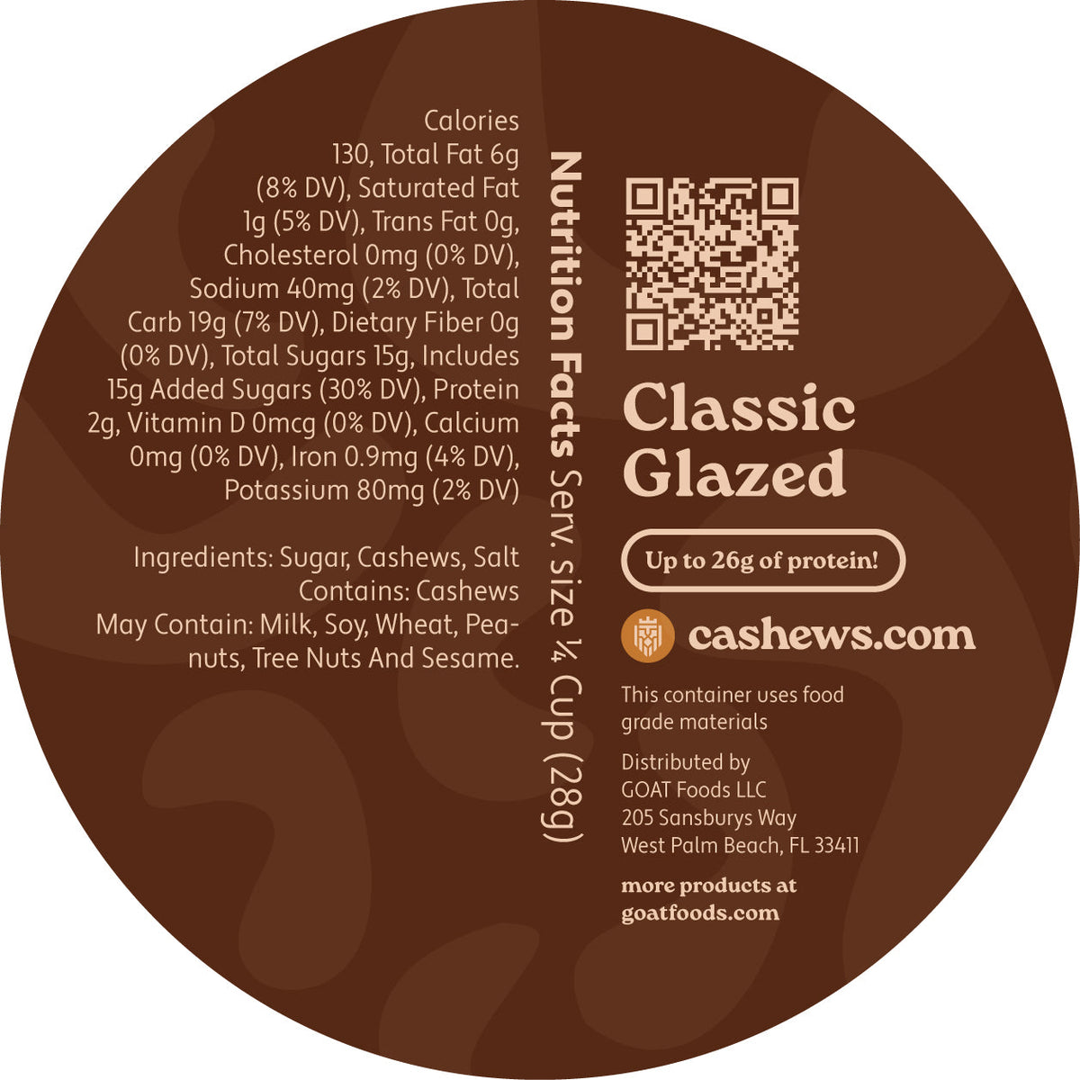 Classic Glazed Cashews – Cookies.com